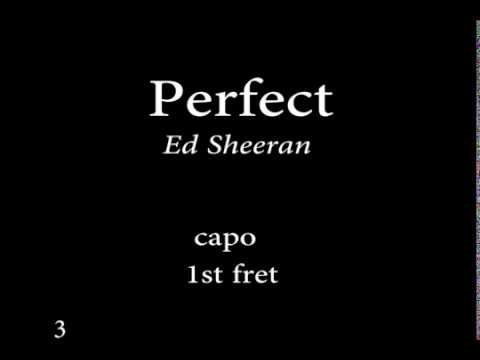 Perfect by Ed sheeran Easy Chords and Lyrics