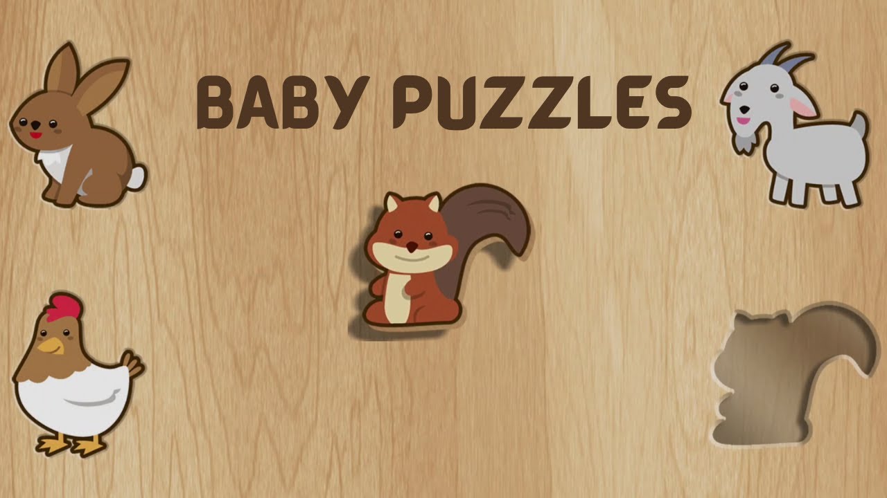 Baby puzzles |  Fun Educational Jigsaw Game | AppQuiz