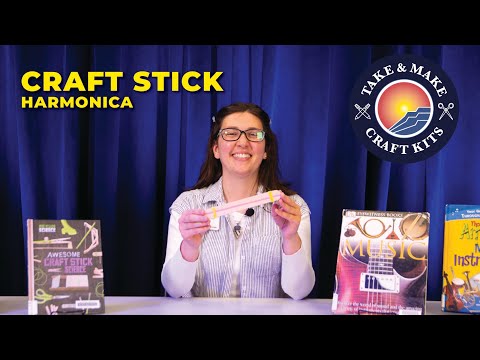 Kids Take and Make: Craft Stick Harmonica