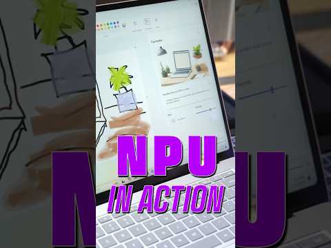 How the NPU works on the New Microsoft Surface with Copilot+