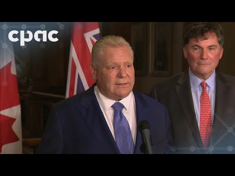 Minister Dominic LeBlanc and Premier Doug Ford on response to tariff threat – January 14, 2025