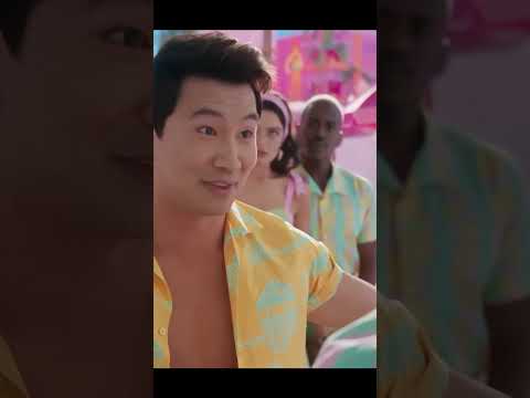 Barbie (2023) | Beach You Off Scene | Margot Robbie, Ryan Gosling, Simu Liu |