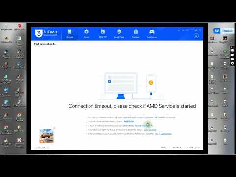 How to Fix 3uTools Connection Timeout! Check If AMD Service Is Started