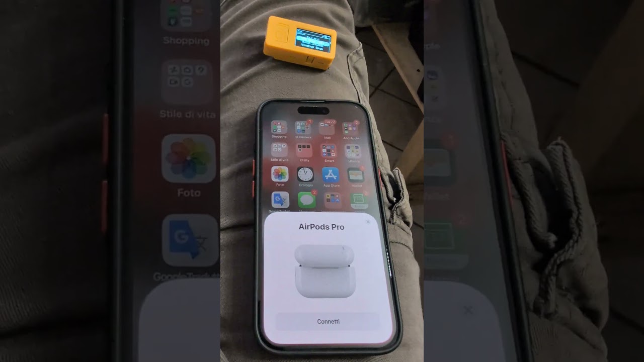 hack iPhone 16 #m5stack