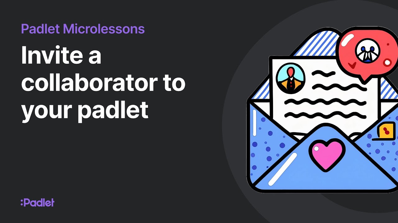 Invite a collaborator to your padlet