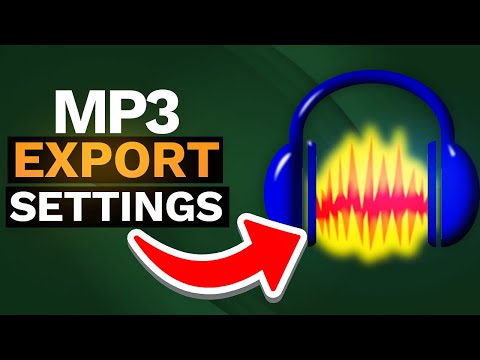 How to Export Audacity Files to MP3 | Audacity Tutorial For Beginners
