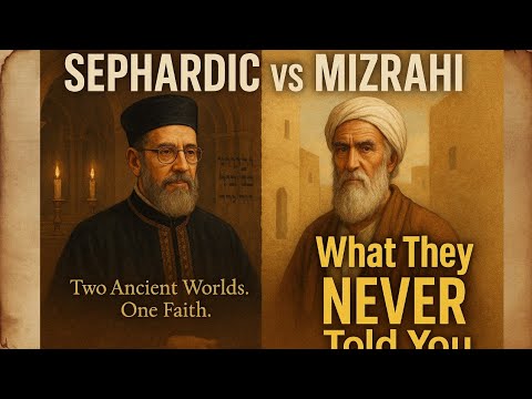 SEPHARDIC VS MIZRAHI Jews: Shocking Differences You Never Heard Of!