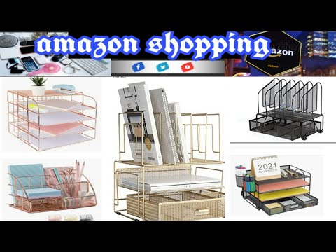 amazon shopping||gold desk organizers||accessories desktop file holder