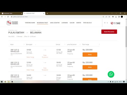 CARA PESAN TIKET KAPAL LAUT ONLINE INDONESIA TERBARU 2023/2024