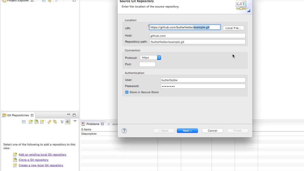 Git Tutorial - How To Import Your Github Repository Into Eclipse