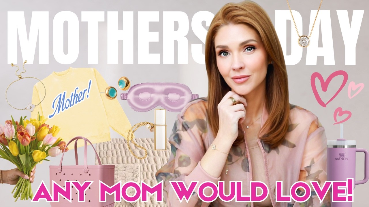 Unique Gift Ideas for Mother's Day (from a mom of 8 kids!) 😳
