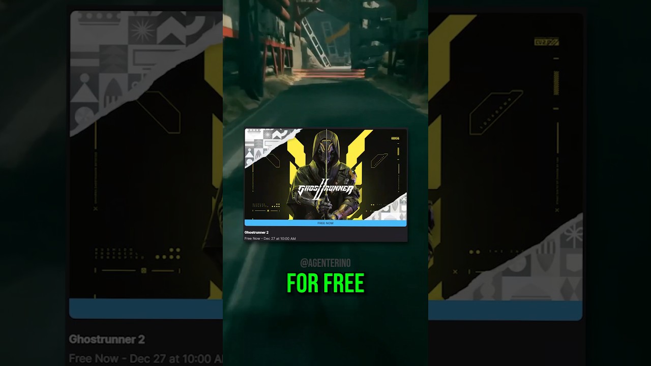 Ghostrunner 2 is FREE to CLAIM on Epic Store!