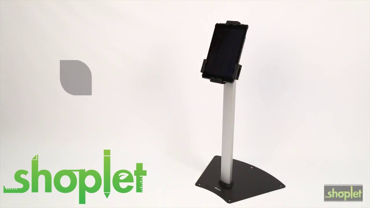 Kantek Floor Mount Tablet Kiosk Stand - KTKTS960 - Shoplet.com Kantek Floor Mount Tablet Kiosk Stand - KTKTS960 - Shoplet.com