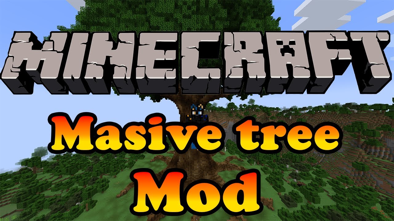 Minecraft mod showcase: Massive tree mod review