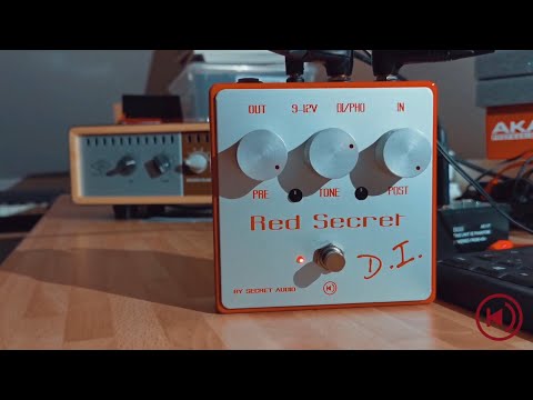 Secret Audio Red Secret D.I. Preamp/Overdrive/Distortion | Reverb