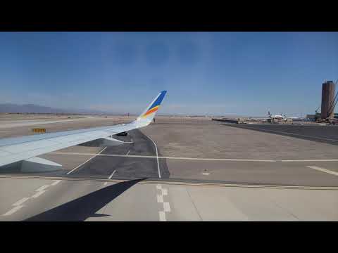 Allegiant Airlines #597 Airbus A320 Pushback & Start Up Gate 6 Phoenix-Mesa Gateway Airport Mesa, AZ