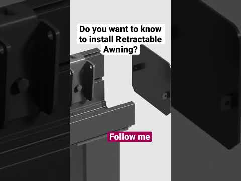 Do you want to know to install Retractable Awning?#awning #pergola #outdoor #shade