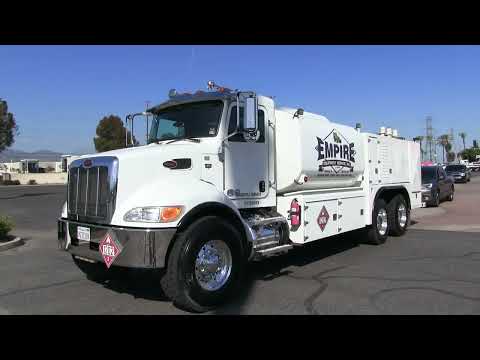 Empire Equipment Service's Peterbilt 348 Fuel And Lube Truck -- Leaving Truckin' For Kids 2024