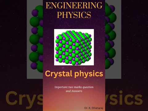 Lattice, Space Lattice and Lattice point #crystals #engineeringphysics #crystalstructure #lattice