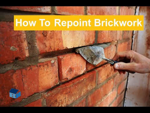 How To Repoint Old Brickwork - The Easy Way With No Experience