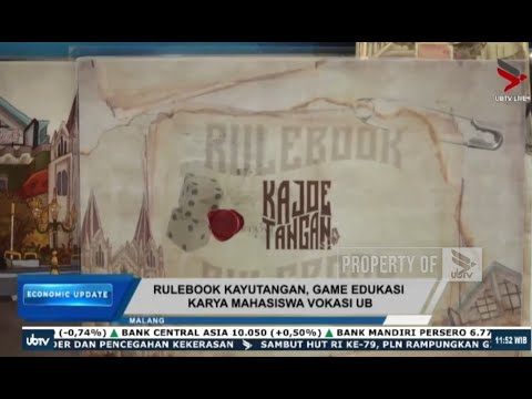 RULEBOOK KAYUTANGAN, GAME EDUKASI KARYA MAHASISWA VOKASI UB - ECONOMIC UPDATE