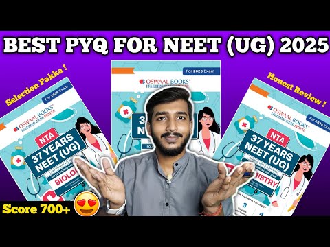 Best PYQ Book for NEET UG 2025 | 37 Years Solved Papers You Need! 🔥 | Oswaal Books