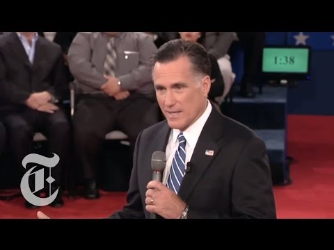 Election 2012 | Romney on Pay Equity for Women: 'Binders Full of Women' | The New York Times