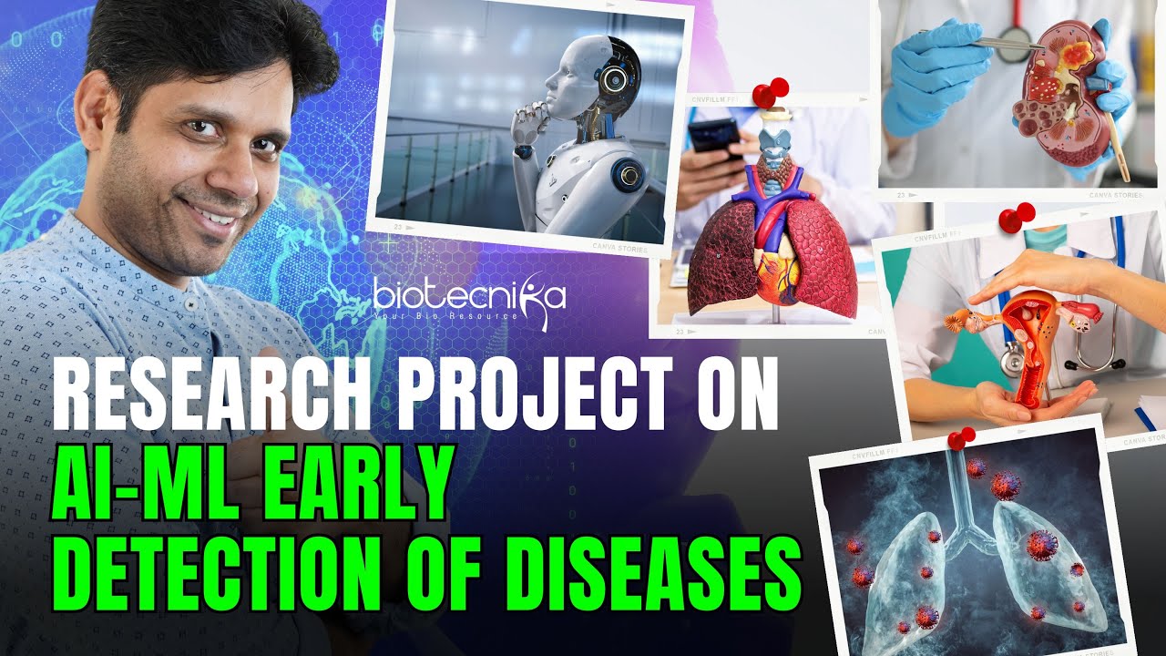 Work on Research Projects On AI ML in Early Detection of Diseases #ai #ml #research #disease