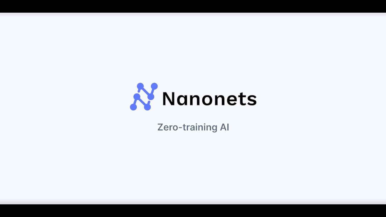 Nanonets Zero Training Document AI