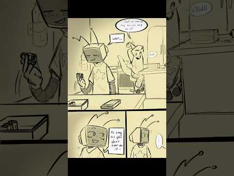 Dandys World Comic Dub ! / Shellvision / Shelly x Vee / #dandysworld comic #comicdub