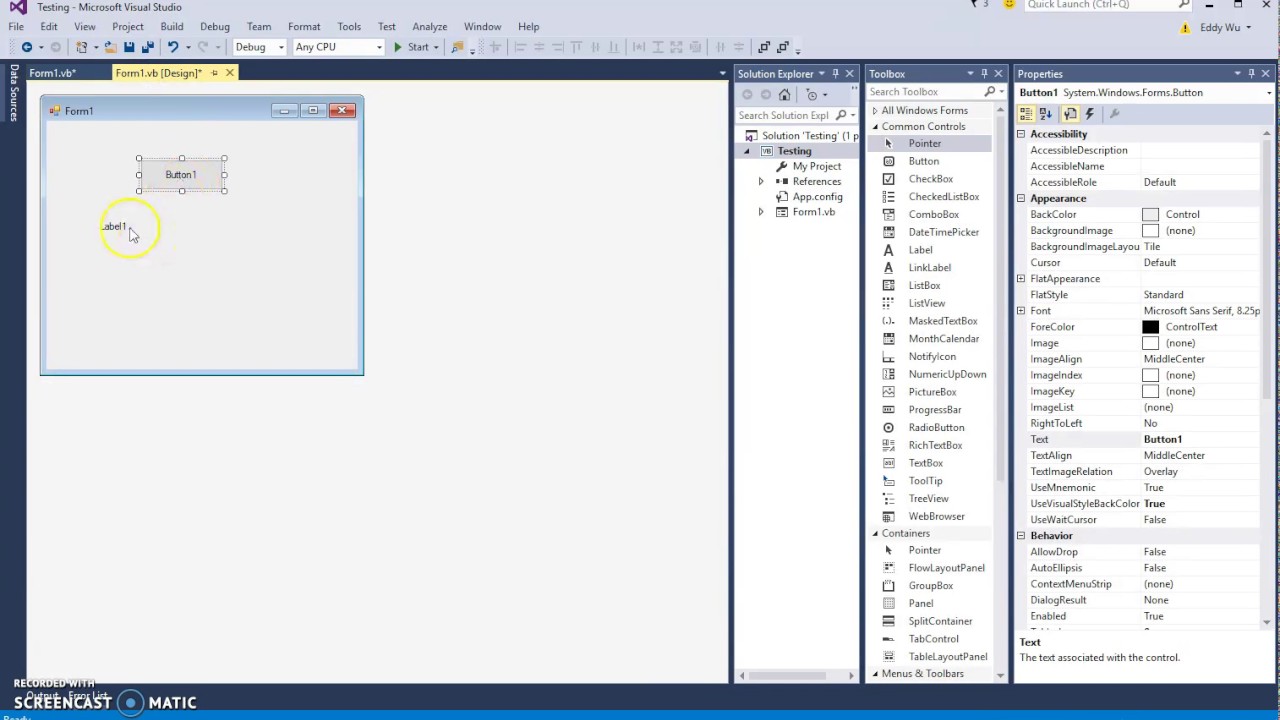 Visual Basic Unit 4 Intro to Variables