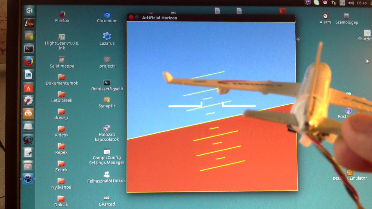 Artificial Horizon using PC