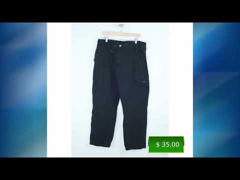 Wrangler Men's 38x32 Black Cargo Pants