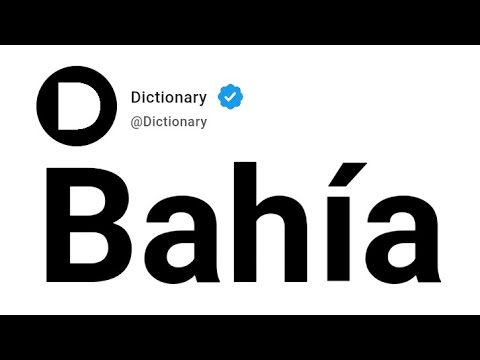 Bahía Significado En Inglés