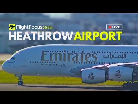 Heathrow Airport Live - Saturday 21st June 2025