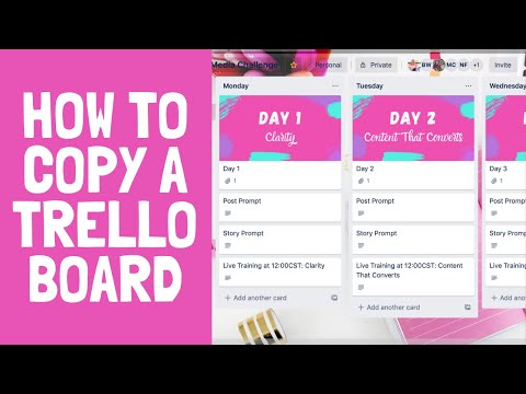 How To Copy A Trello Board