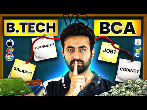 B.Tech Vs BCA 🤔 | Which Is Better to Become a Software Engineer?