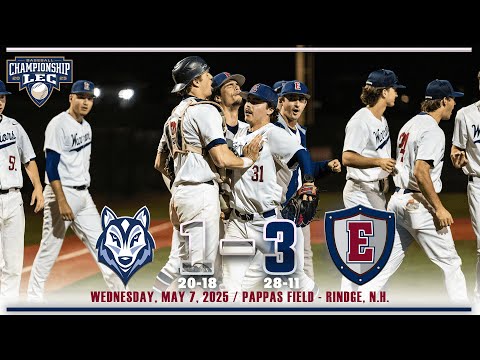 NCAA Division III Baseball Highlights: Southern Maine vs. Eastern Connecticut 5/7/2025