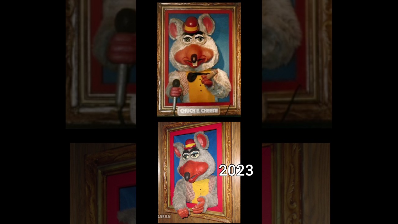 Chuck e cheese 1977 Vs 2022 Comparison #chuckecheese