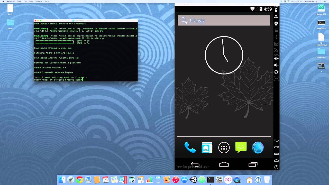 Use The Ionic CLI To Integrate Crosswalk Into Your Project