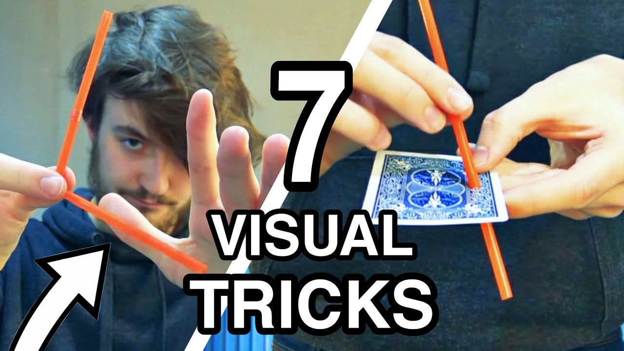 Learn 7 VISUAL Magic Tricks in 7 Minutes!