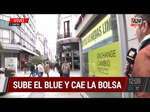 Así se palpita la cotización del dólar blue en la City Porteña