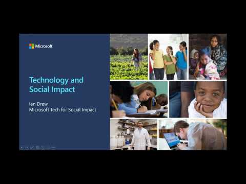 m tech Virtual Summit 2020 Day 2 – Keynote Session by Microsoft's Tech for Social Impact Ian Drew
