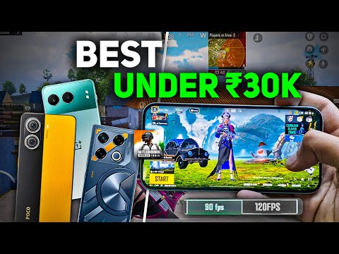 Best 120 FPS Gaming Phones for PUBG/BGMI Under โน30,000 | Top 5 Gaming Phones Under โน30,000 |