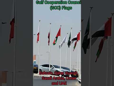 The Gulf Cooperation Council (GCC) flags.💖 #gcc 💖#unity 💖#ofwlife