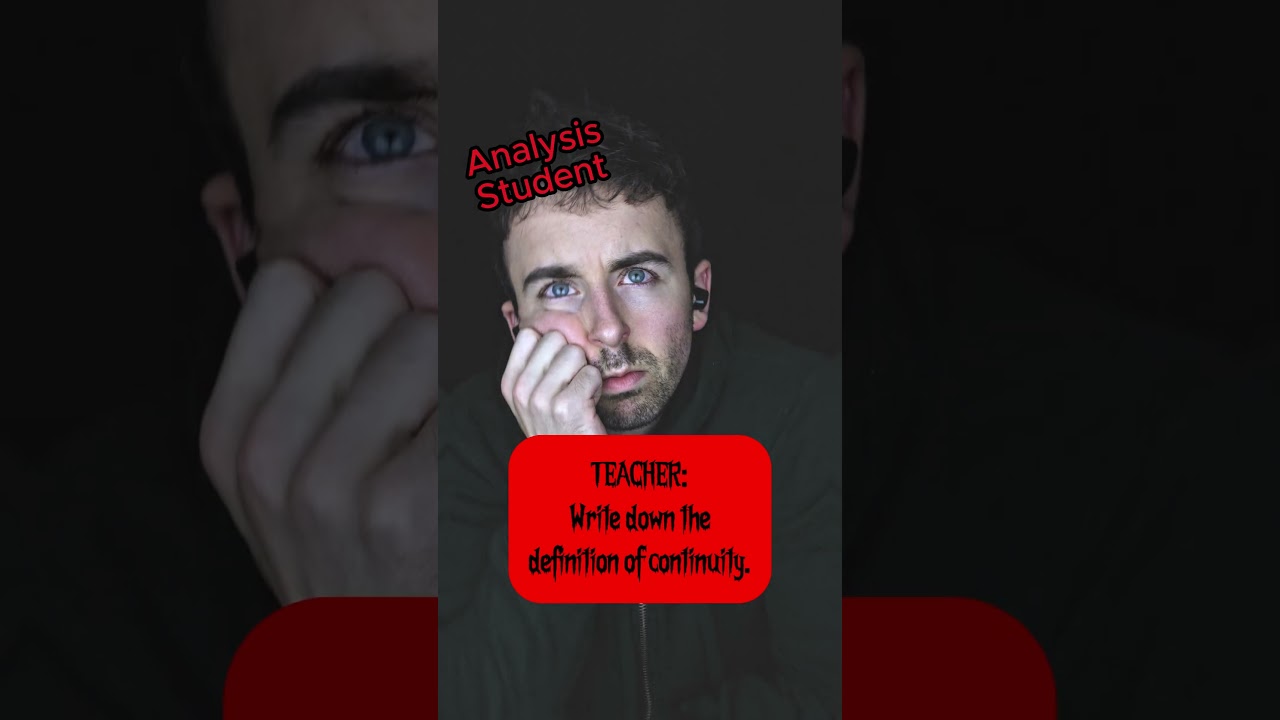 continuity in calc 1 vs real analysis