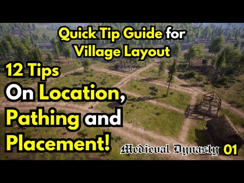 12 Tips about Location, Pathing, and Placement - Quick Tip Guide To Village Layout part 1