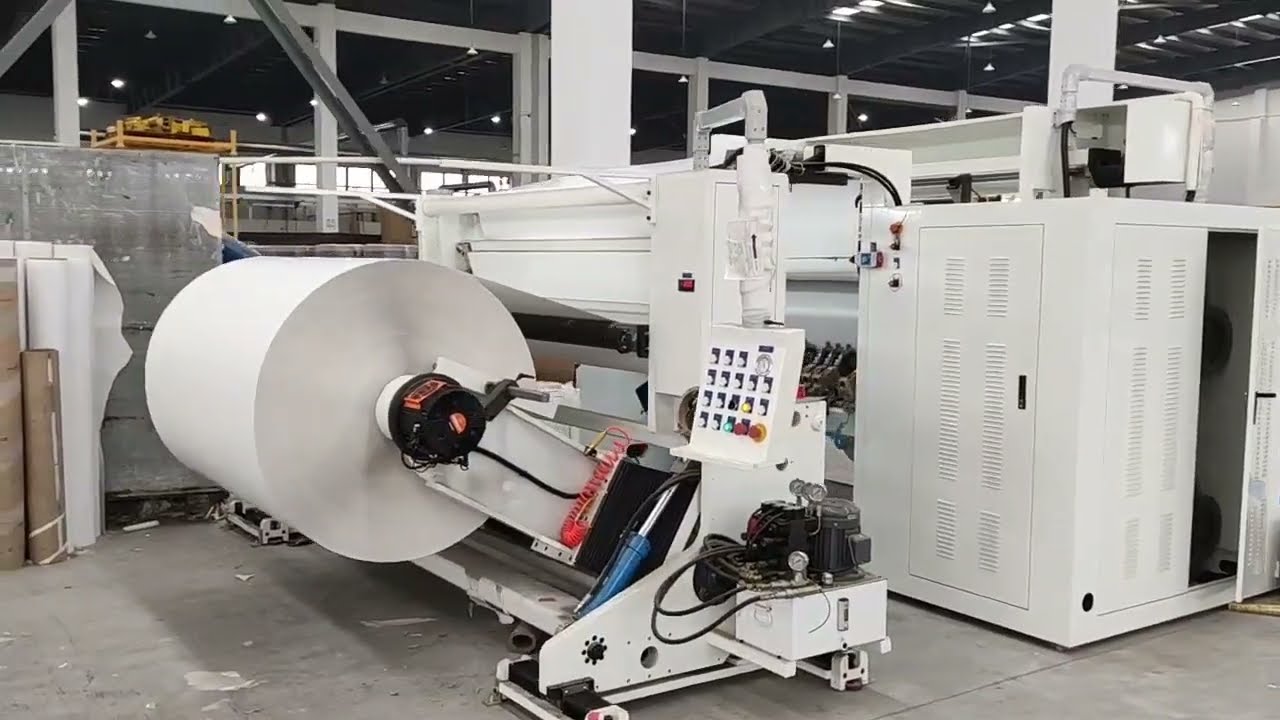 #slitter #slittingmachine  DSE16，Automatic slitting machine