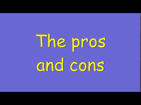 The pros and cons meaning