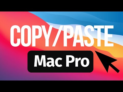 How to Copy and Paste Files on Mac Pro